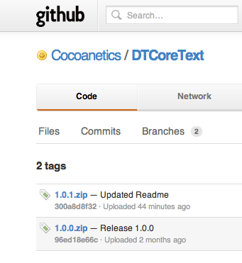 DTCoreText 1.0.1, Linker Flags and Rich Text News | Cocoanetics